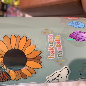 Stitch Lemonade Transparent Disney Laptop Stickers/ Tropical - Etsy