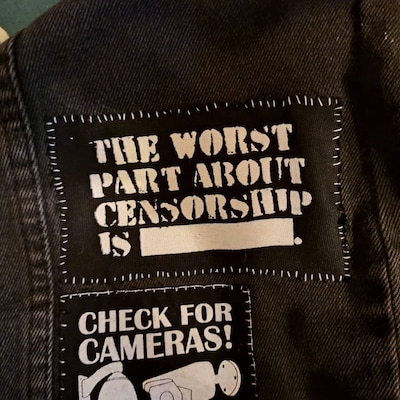 Censorship Punk Patch LAST BACH Due to Low Demand - Etsy