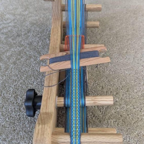 Loom-the Minstrel - Inkle Small Travel Sized Weaving Loom-makes 5 Foot ...