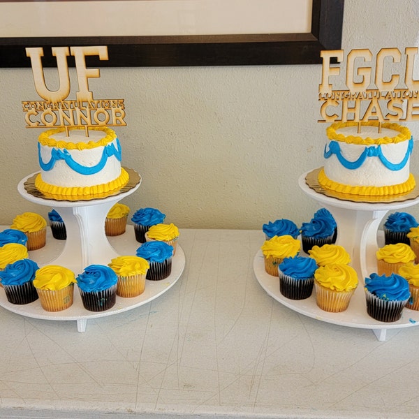 Personalized Cake Topper, Graduation Gift, Any College, Any University ...