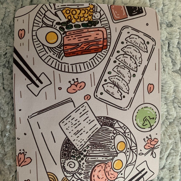 Japanese Food Desk Mat, Ramen Mousepad, Xl Extra Large Gaming Mouse Pad ...