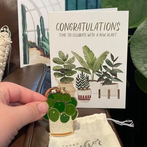 Rubber Tree Sticker Plant Lover Sticker Metallic Die Cut | Etsy