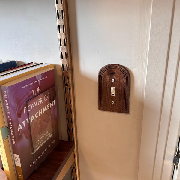 Customizable Ash Wood Light Switch and Wooden Outlet Covers for Modern ...