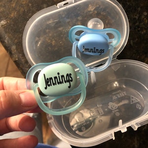 FREE SHIPPING Mustache Pacifier Decal Mustache Paci Decal | Etsy