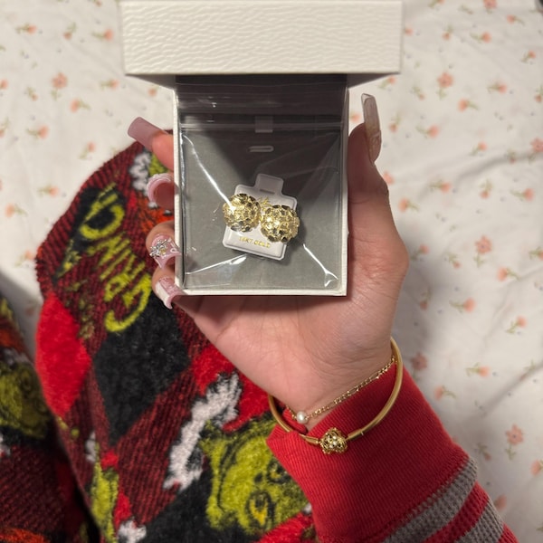 10k Solid Gold Money Bag Tree Ring for Men Boy Women / Unique ...