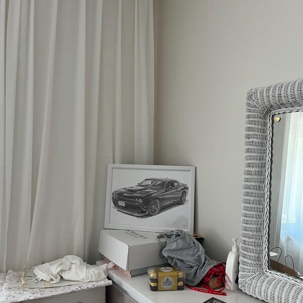 Holden VL Commodore SS Group A Walkinshaw A3 Print off Original Pencil ...