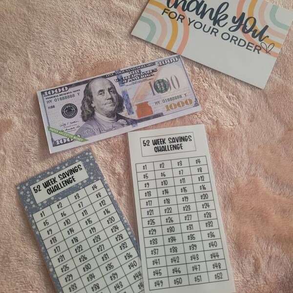 Printable 100 Envelope Challenge, Print at Home Money Challenge ...