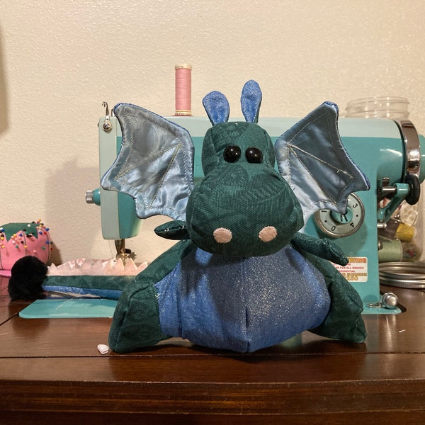 Yoki the Fat Dragon Pattern - PDF - Etsy