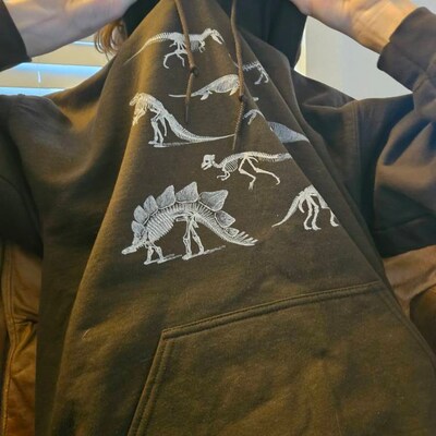 Dinosaur Sweatshirt, Dinosaur Sweater, Vulture Culture, Skeleton Hoodie ...