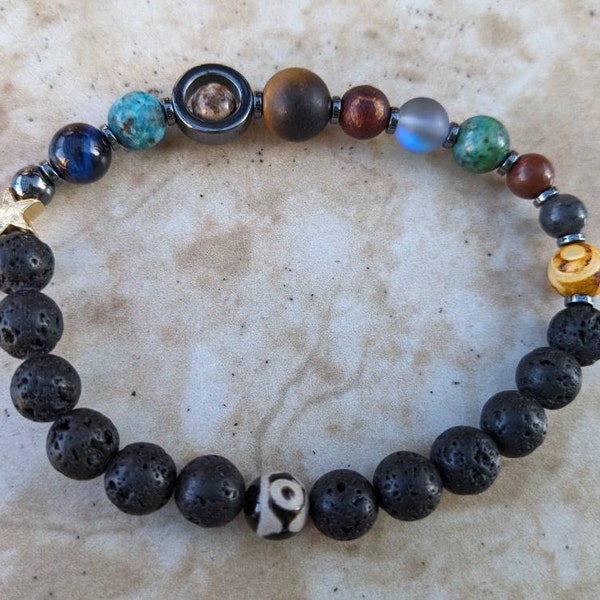 Space Geek | Sci Fi Gift | Solar System Bracelet | Galaxy | Astronomy ...