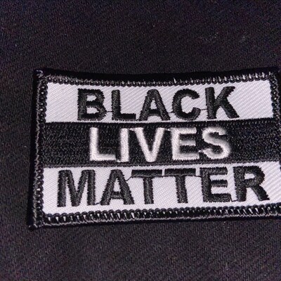 Black Lives Matter Patch BLM Protest March Jackets Backpacks Hats ...