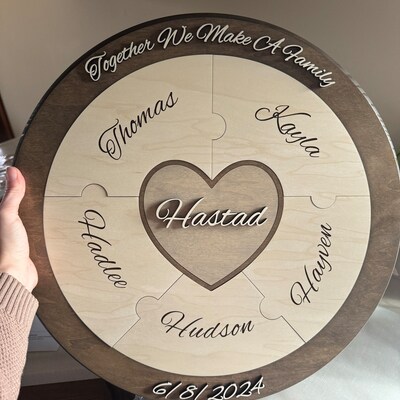 Unity / Family Puzzle, Blended Family, Unity Alternative, Wedding ...