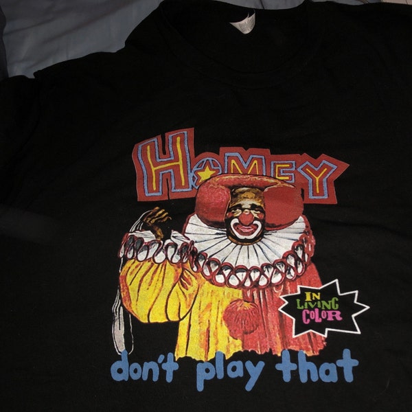 In Living Color Homey the Clown T Shirt - Etsy