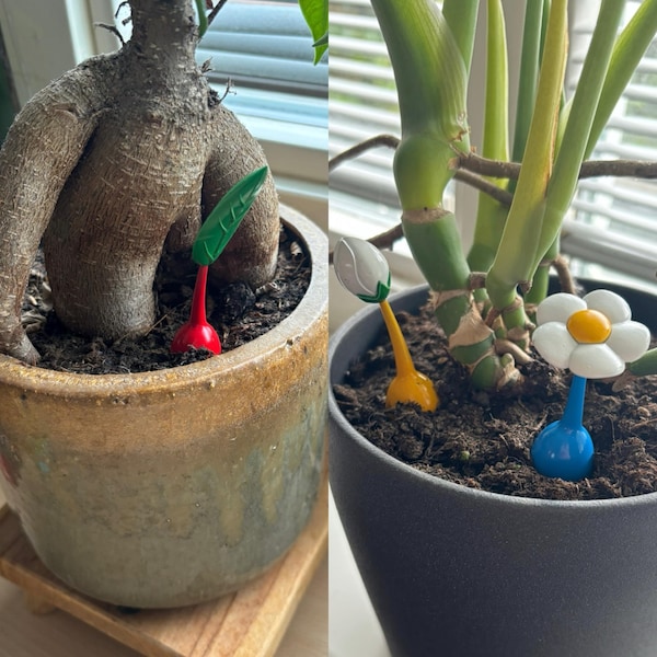 Pikmin Plant Figurine - Etsy