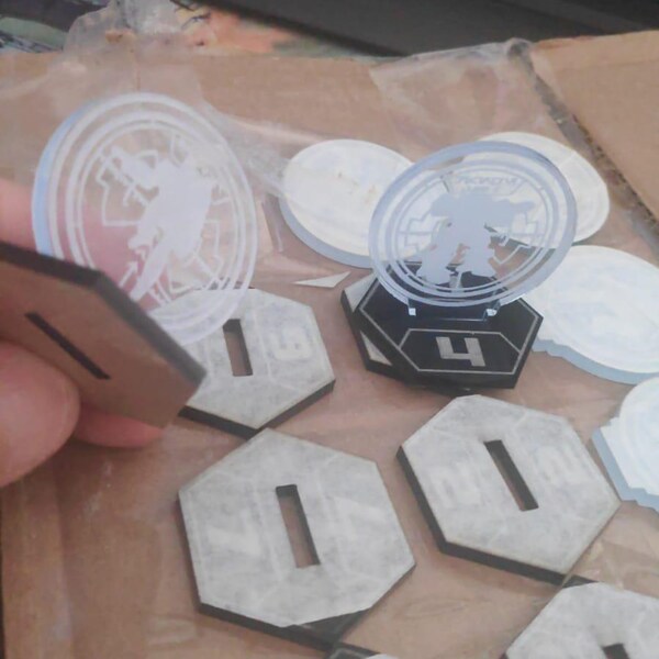 Star Wars X-wing Compatible Evade Tokens - Etsy