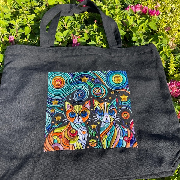 Pablo Picasso Style Cute Cats Machine Embroidery,embroidery Design ...