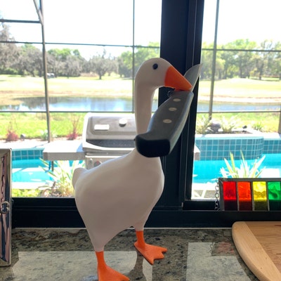 Untitled Goose 3D Printed Magnetic Statue - Etsy