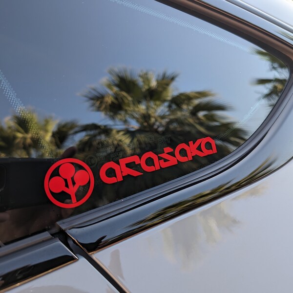 Cyberpunk Arasaka Vinyl Decal (sticker, Car Laptop Window Tumbler Water ...
