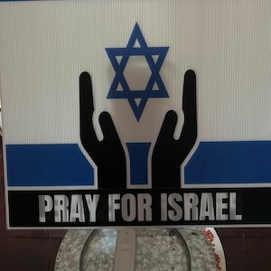 Personalize Custom Black Background Yard Sign 24 X 18, or 36 X 24 Inch ...