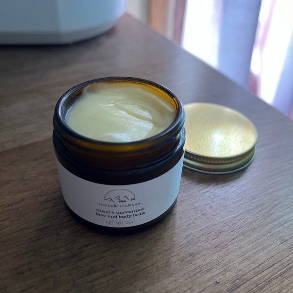 Yarrow Regenerative Face and Body Tallow Balm Face Cream Moisturizer ...