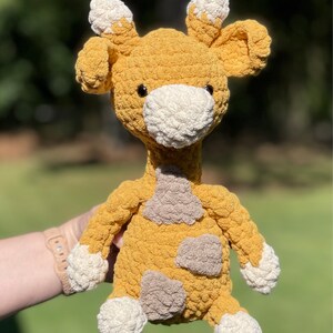 Pattern: Griffie the Giraffe Snuggler & Stuffie Patterns, Crochet ...