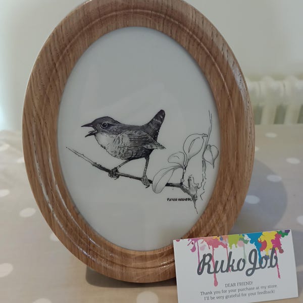 Round Frame, Modern Round Frame, Wooden Frame, Photo Frame - Etsy