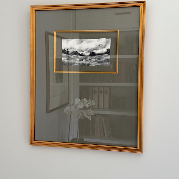 Original Watercolor, "winter No. 4", Seasons Series, Original Artwork ...