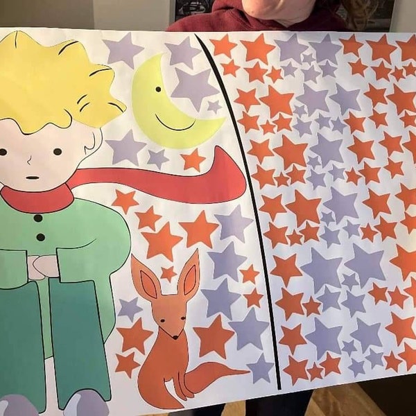 The Little Prince Wall Stickers - Etsy