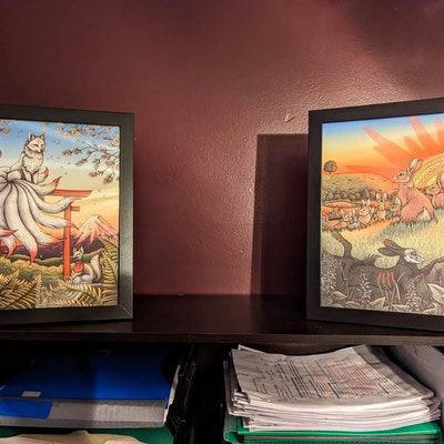 Fiver's Vision Illustration A4 Print - Etsy