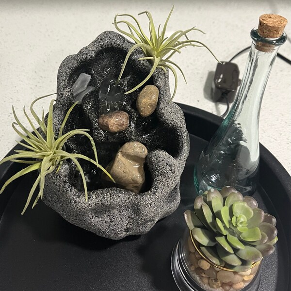 Handmade Indoor Fountain With Unique Organic Freeform Shape. Perfect ...