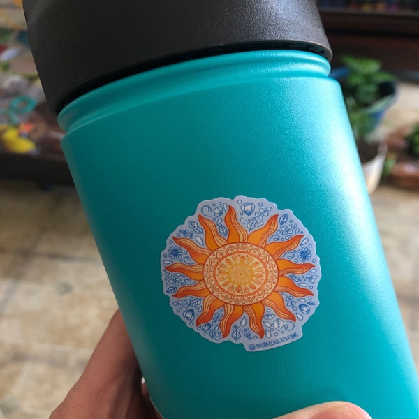 Sun Sticker | Sun Child Sticker|stickers for Hydroflask | Laptop ...