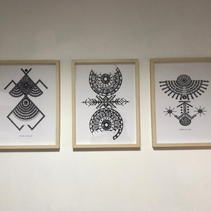 Tifinagh Font, Digital Font, Amazigh Font, Tamazight Font, Font ...