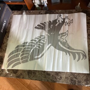 Tiger Head Car Bonnet Side Sticker Vinyl Decal Wall Art Hood Vinyl ...