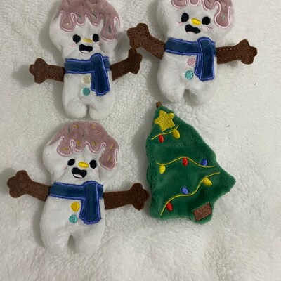 ITH Blue Dragon Sea Slug Plush Embroidery Pattern Adorable Blue ...