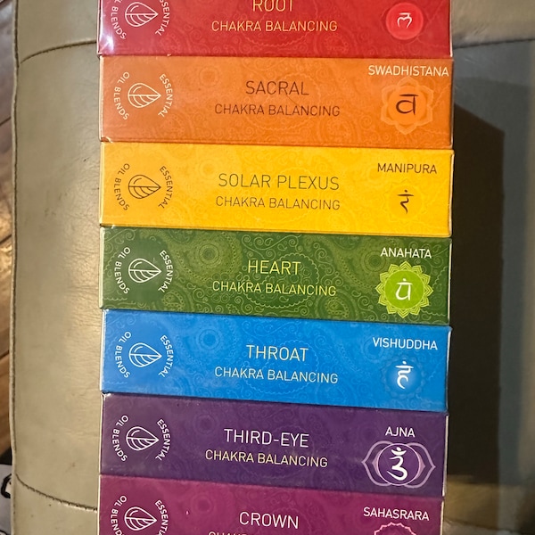 7 Chakras Essential Oils Blends Roll on | Aromatherapy Roll on | Gift ...