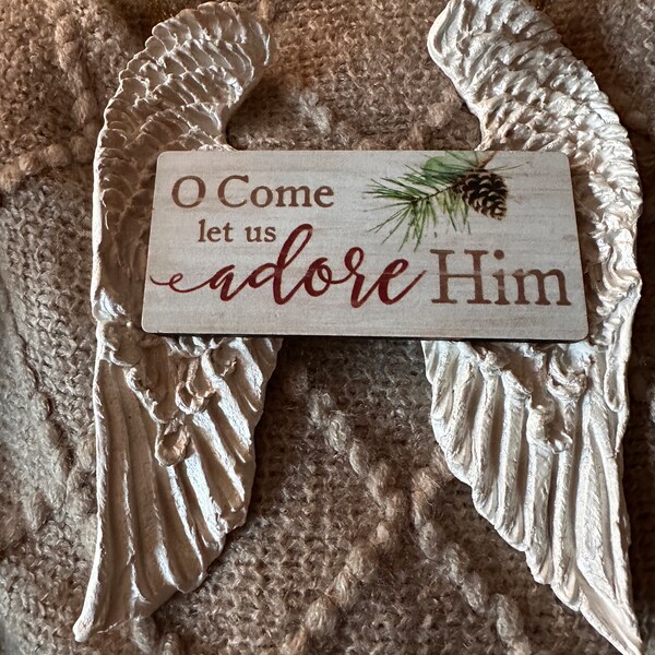 Unique Personalized Handmade Angel Wings Inspirational Cross “love You ...