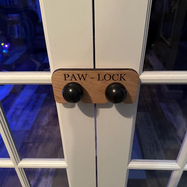 Paw-lock - to Keep Those Pesky Animals From Opening the Interior French ...