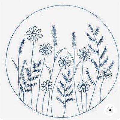 Botanical Fall Line Art, Floral Line Art, Autumn Clipart, Botanical ...