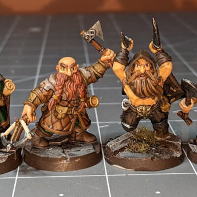 Snow Ride Female Rider Dire Wolf Mount 3D Resin Printed D&D - Etsy