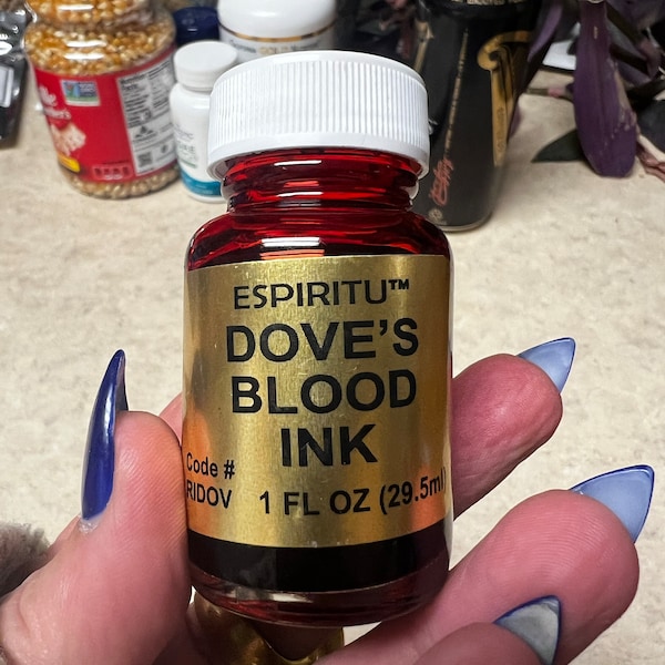 Dove's Blood Ink, Espiritu Ritual Ink, 1 Oz. #20403 - Etsy