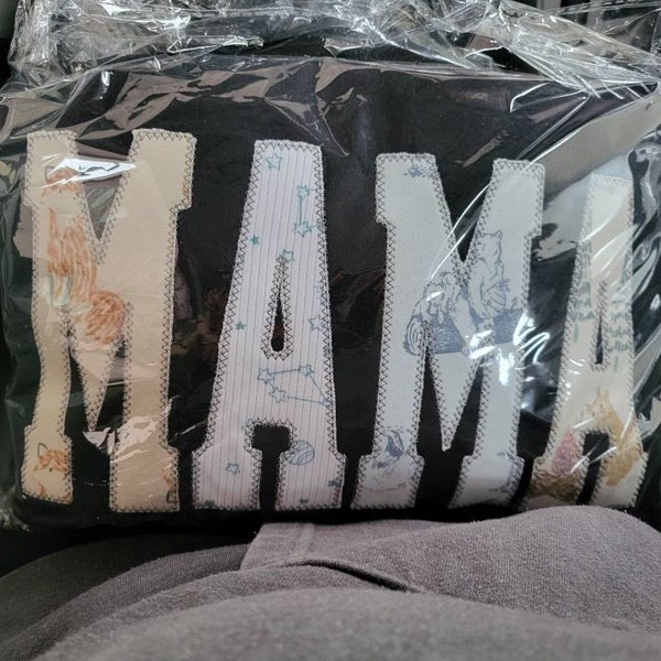 Dada Keepsake Applique Crew Neck - Personalized Memory Sweatshirt Made ...