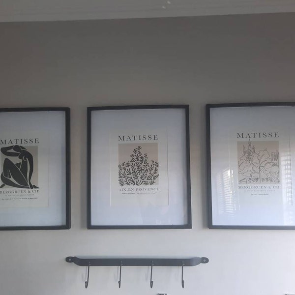 Matisse Print Set of 3 Exhibition Poster, Matisse Wall Art Gallery Set ...