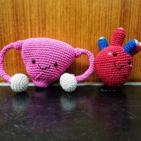 11 Crochet Organs Patterns EBOOK PDF Amigurumi Heart Liver - Etsy Australia
