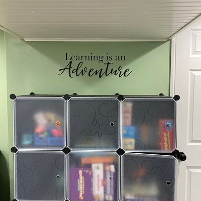Learning is an Adventure Decal Teacher Classroom Decor School Wall ...