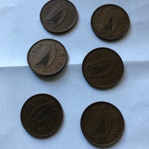 Irish Penny, Decimal, Eire Coins, Republic of Ireland Coins Sell by the ...