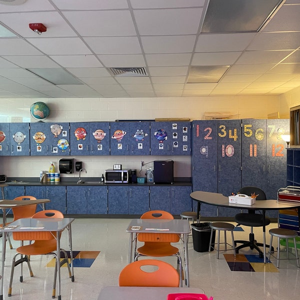 Skip Counting | Multiples Large Number Display | Muted Rainbow ...