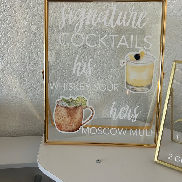 Rum Punch Sticker, Rum Runner Sticker, Signature Drink Sticker, DIY ...