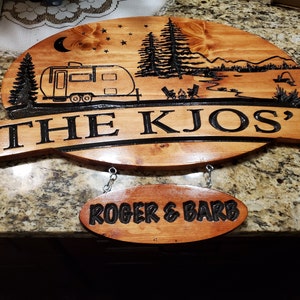 RV Sign Camper Sign Engraved Rv Sign Campsite Flag RV Flag | Etsy