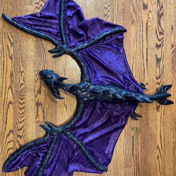PDF PATTERN Cape Dragon, Shawl Dragon, Shoulder Dragon, Easy Dragon to ...