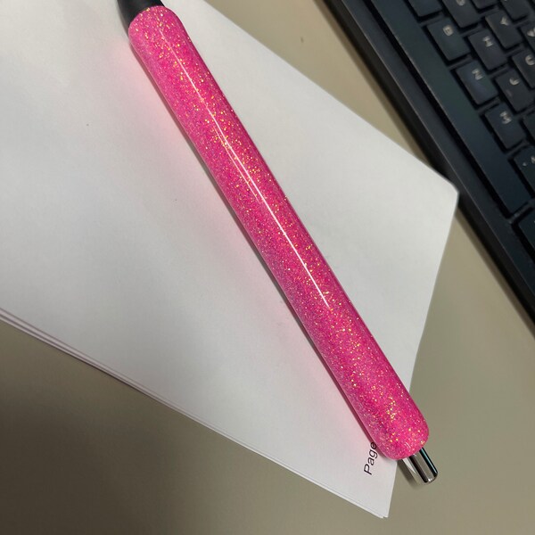 Glitter Pens/ Personalized Pens/ Pretty Pens/ Cheetah Pens - Etsy
